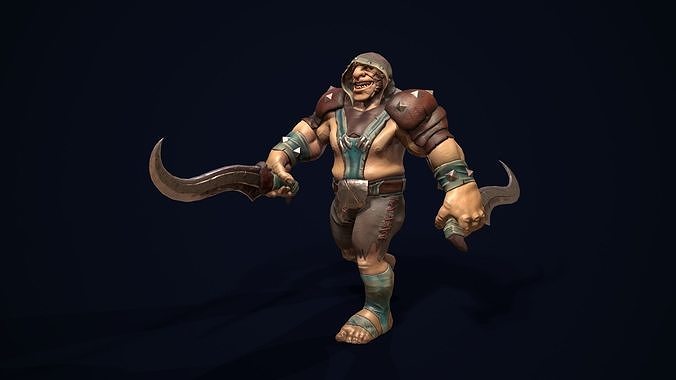 3D model character Weasel Weldon VR / AR / low-poly animated | CGTrader