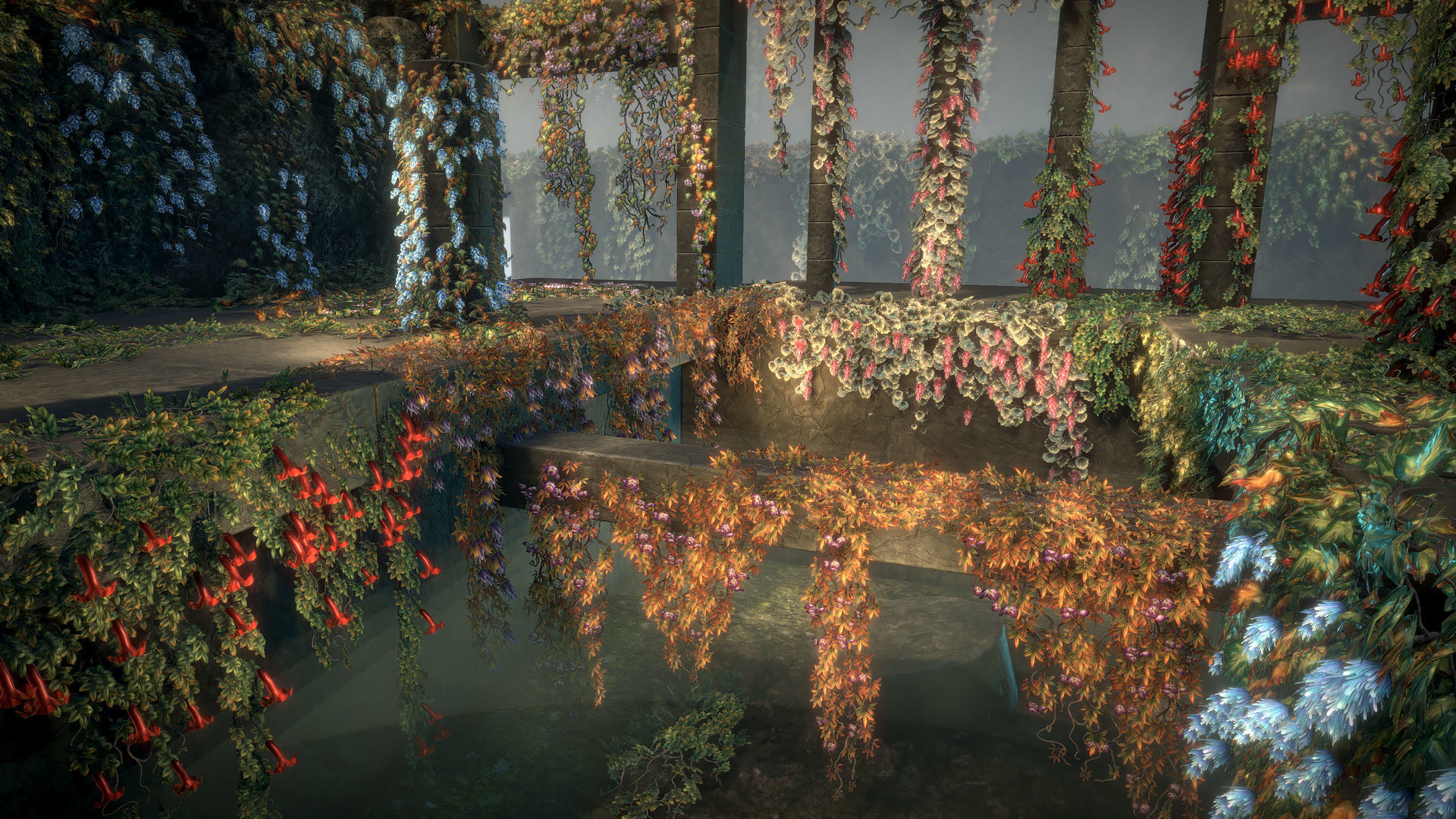 3D model Flowering ivy VR / AR / low-poly | CGTrader