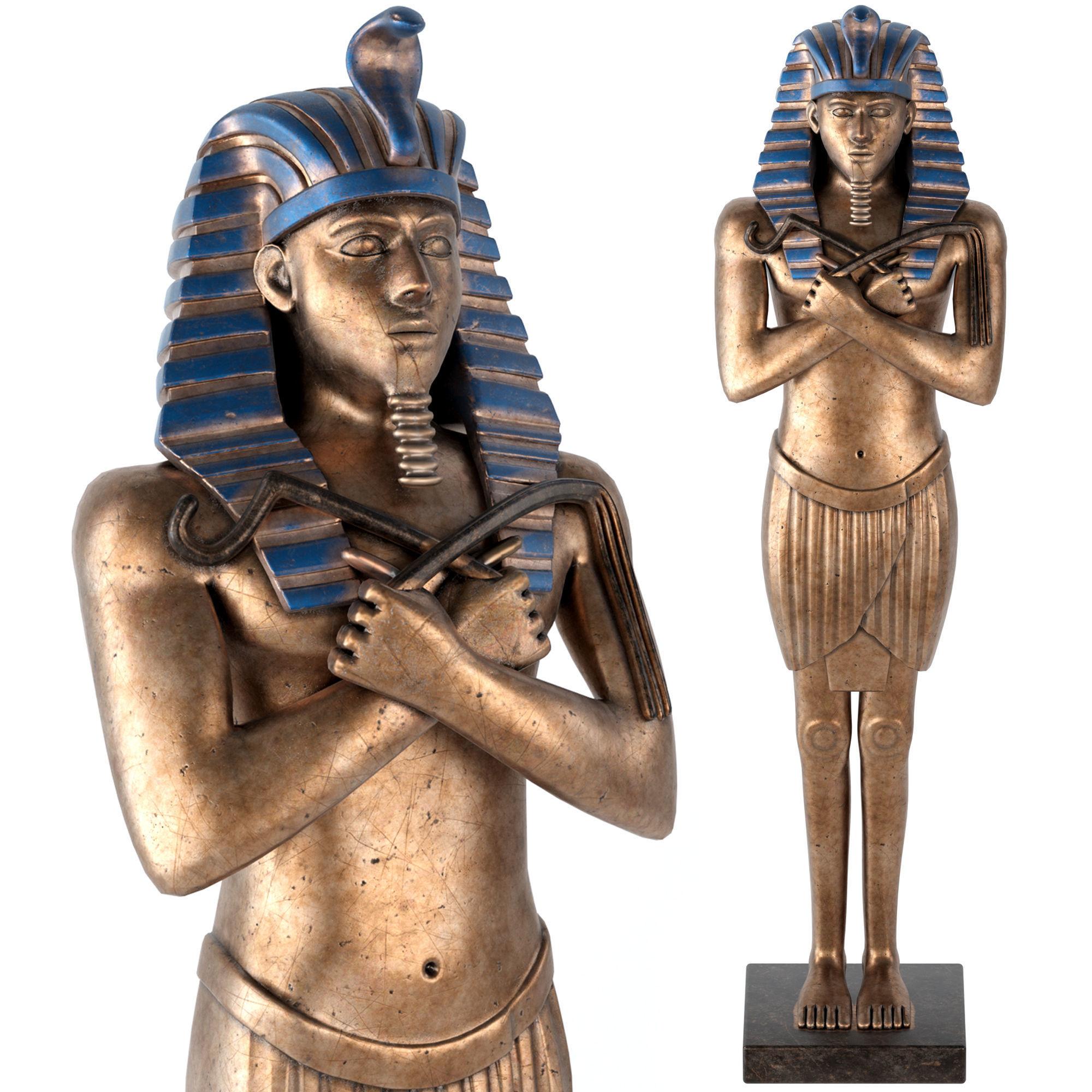 pharaoh 3D model | CGTrader