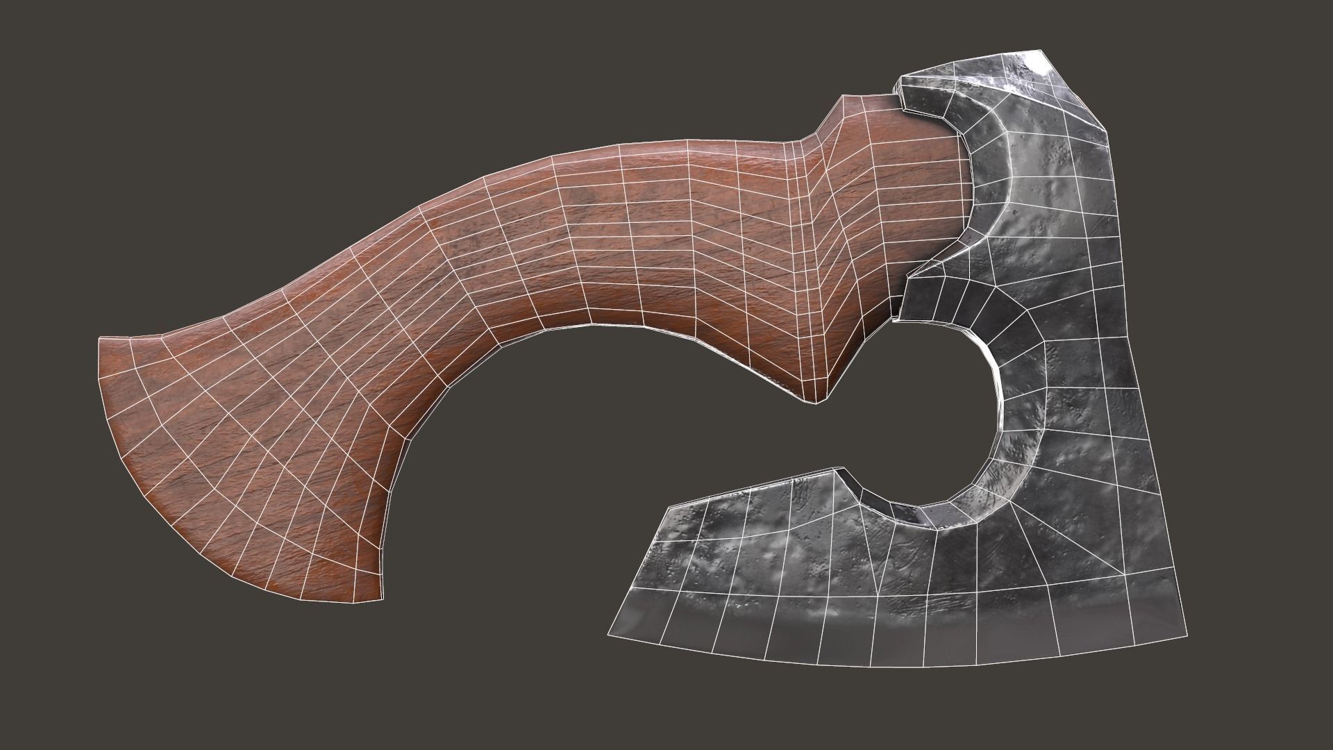 3D model AXE lowpoly model VR / AR / low-poly | CGTrader