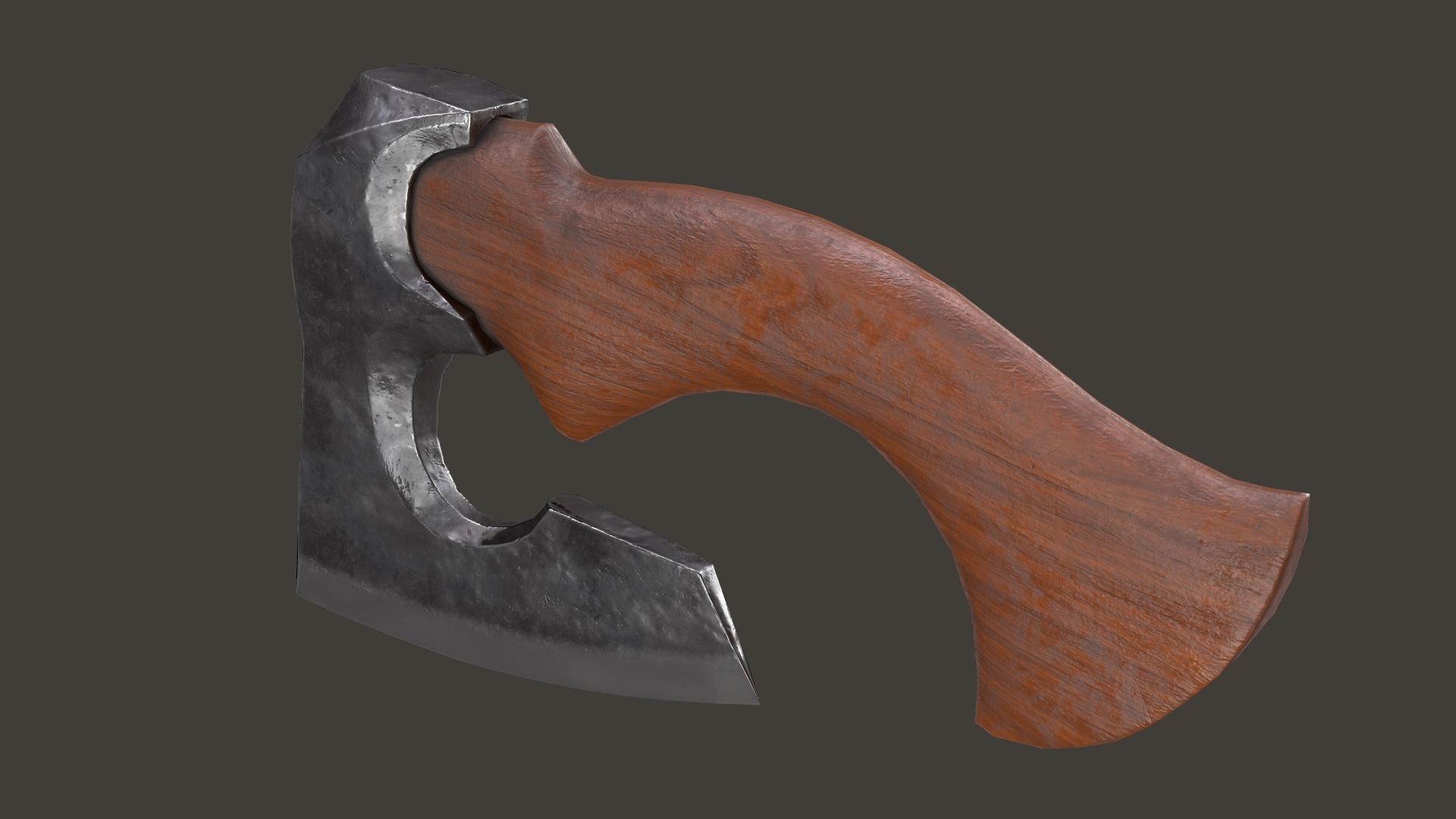 3D model AXE lowpoly model VR / AR / low-poly | CGTrader