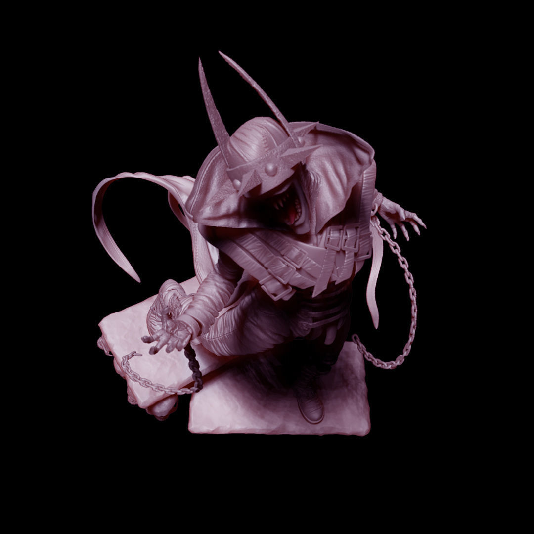 Batman who laughs 3D model 3D printable | CGTrader