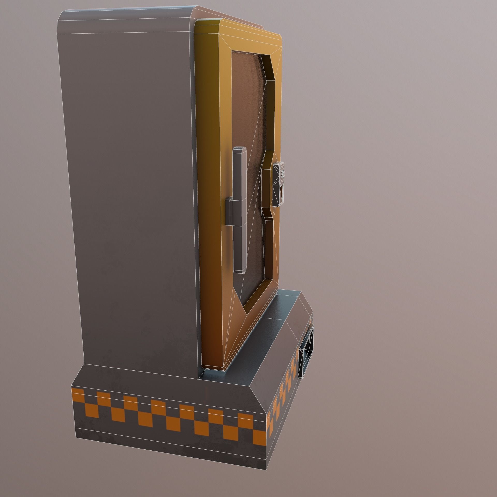 Street Machine props low-poly 3D model | CGTrader