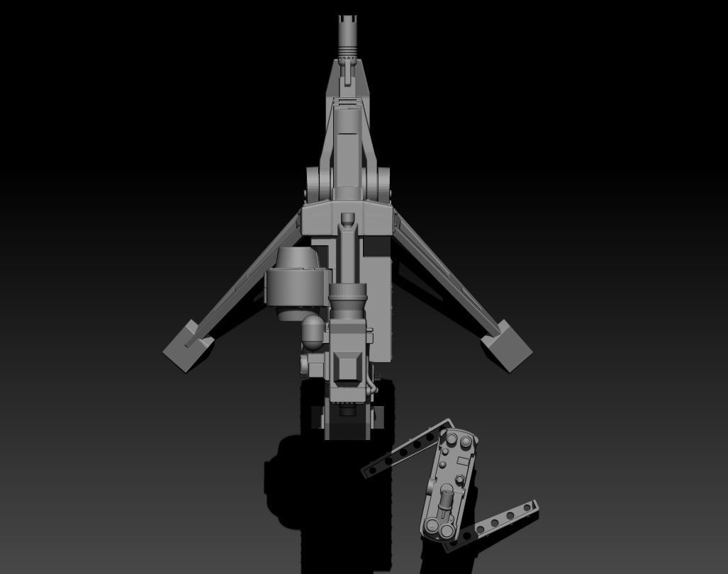 ua 571-c sentry gun 3D model 3D printable | CGTrader