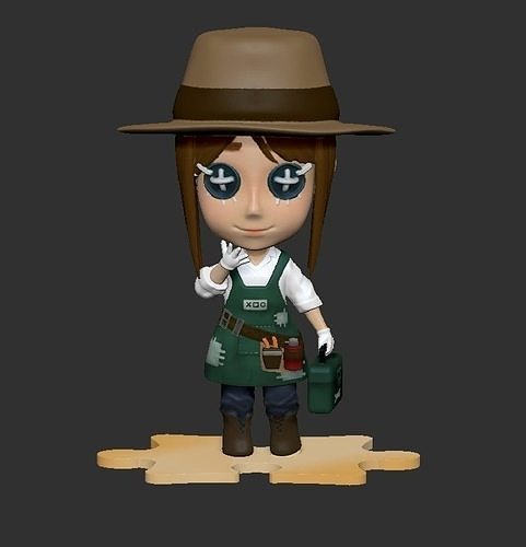 Emma Chibi ver 3D model 3D printable | CGTrader