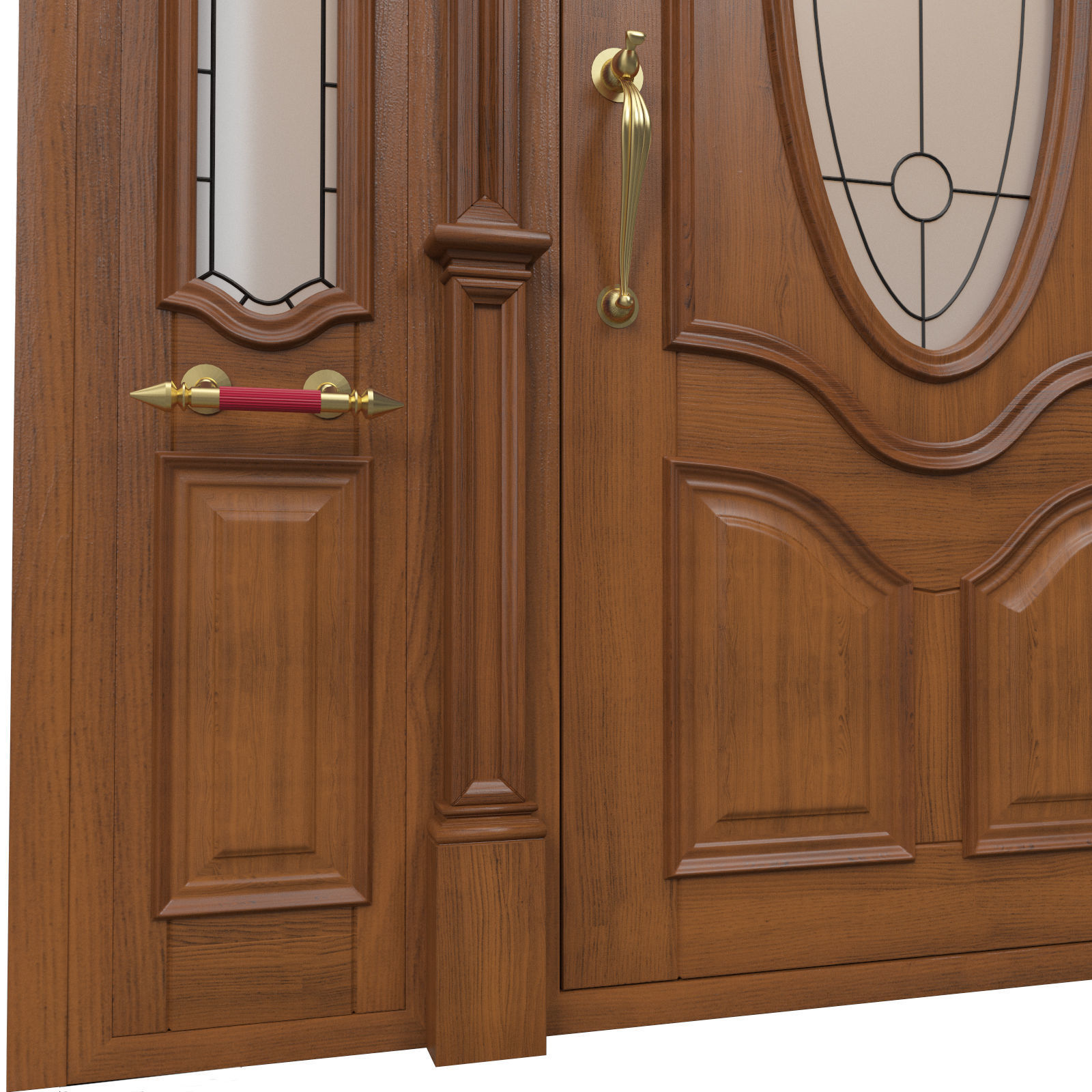 Entrance classic door 31 3D model | CGTrader
