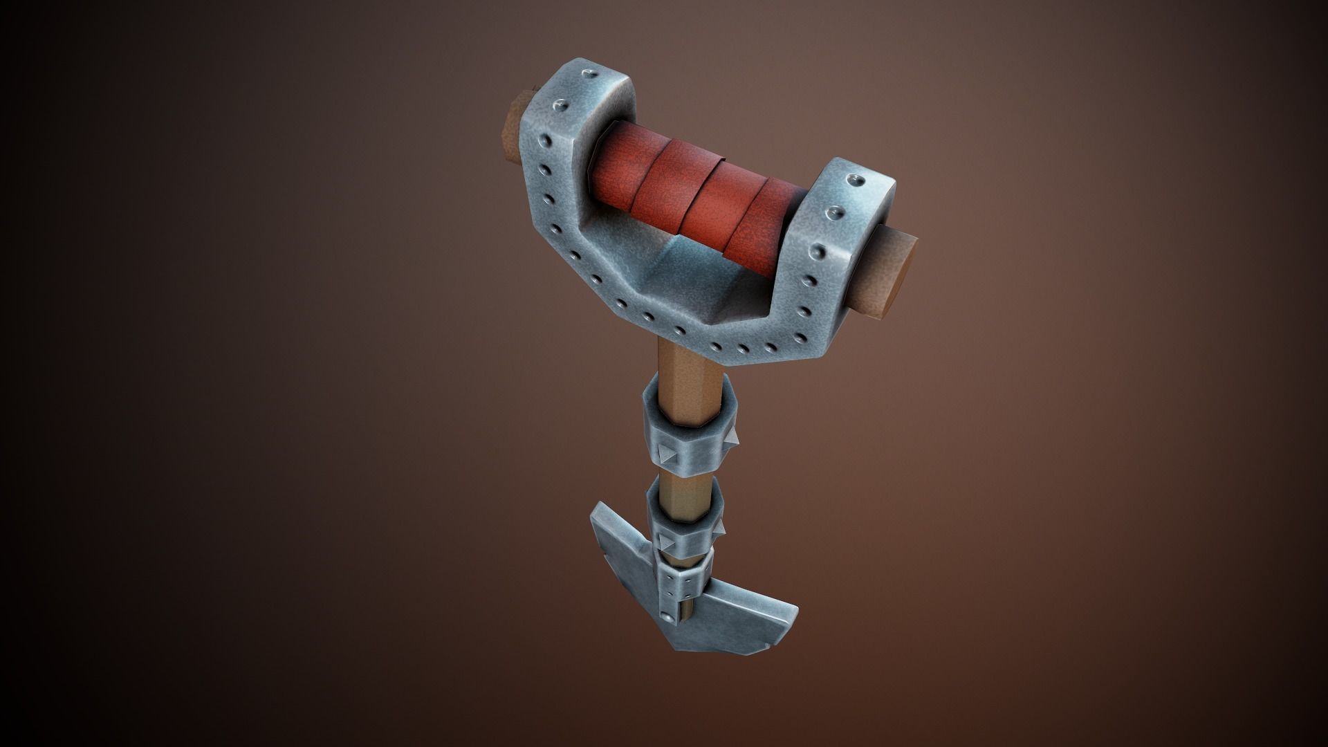 3D model Stylized Shovel - Tutorial Included VR / AR / low-poly | CGTrader