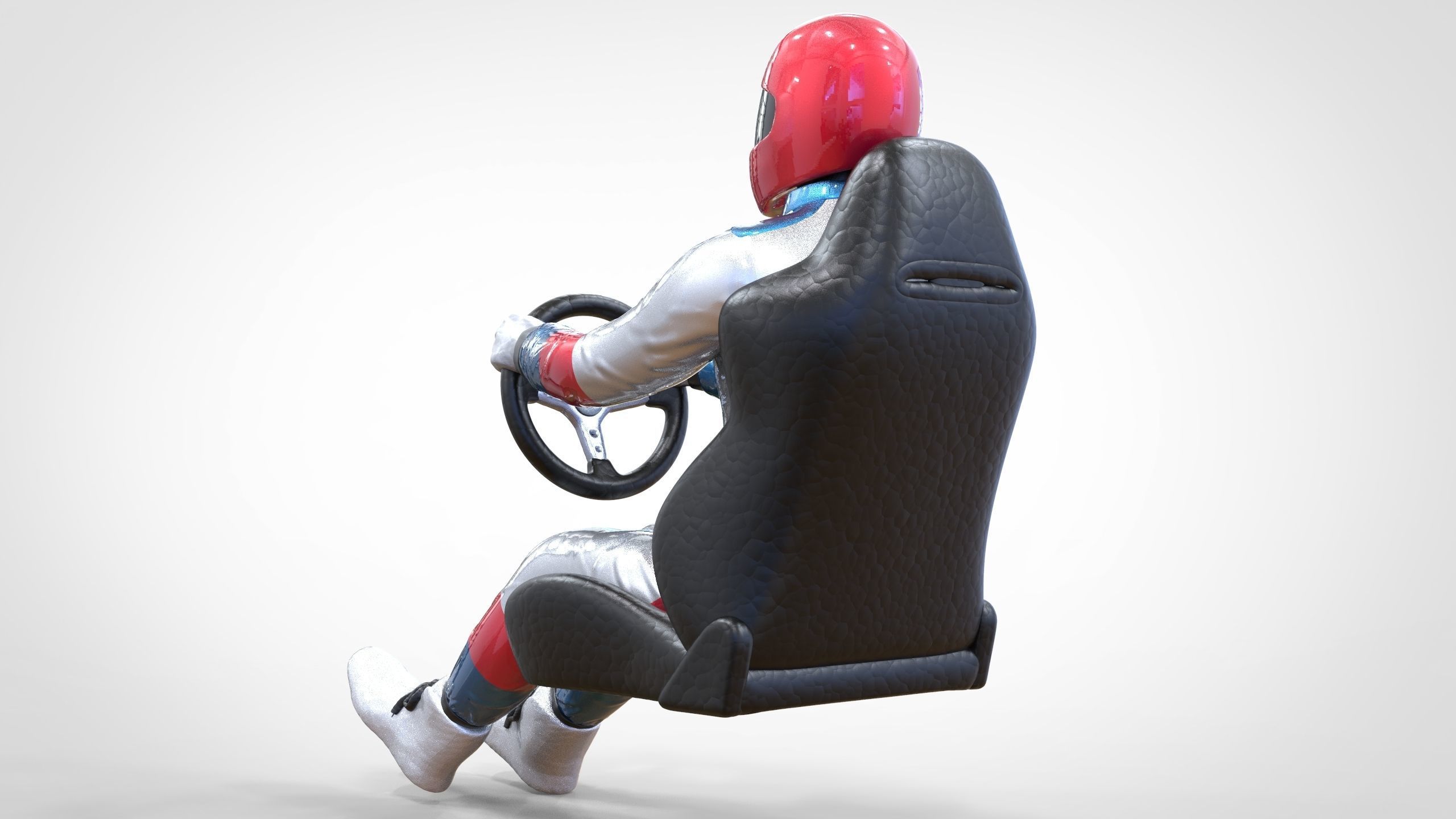 N1 Race Driver 1 64 Miniature With steering and Seat and WithOut 3D ...