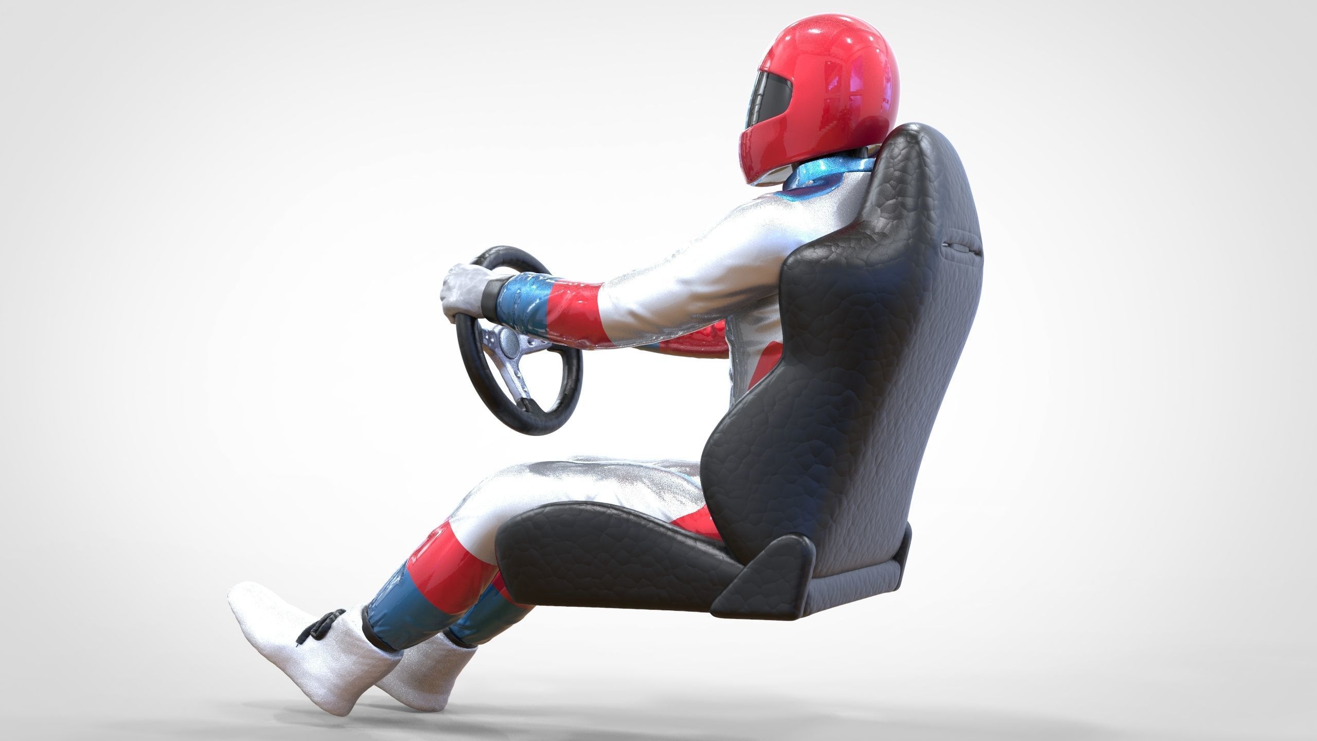 N1 Race Driver 1 64 Miniature With steering and Seat and WithOut 3D ...