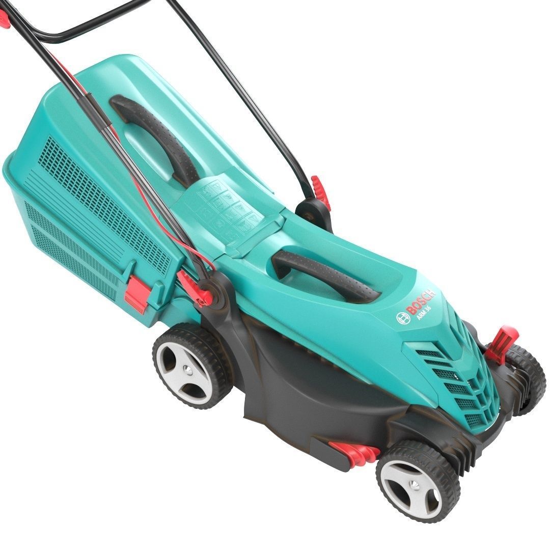 Electric lawn mower BOSCH ARM 36 3D model | CGTrader
