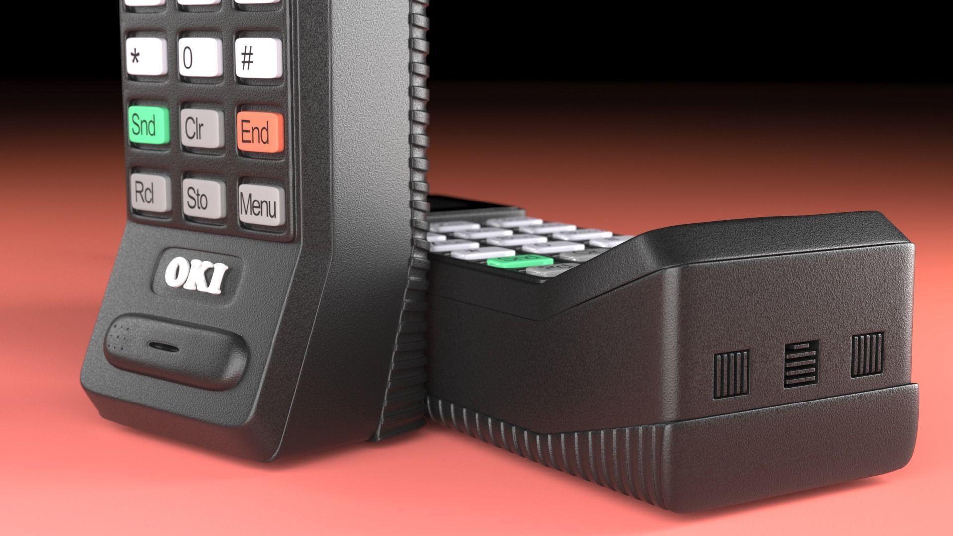 Cell Phone OKI 3D model | CGTrader