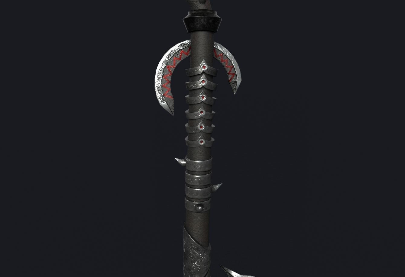 3D model Drow Sorceress Staff VR / AR / low-poly | CGTrader