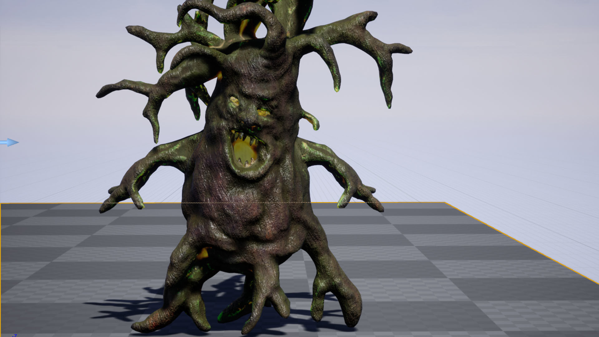 3D model Monster Ugly Tree VR / AR / low-poly rigged animated | CGTrader