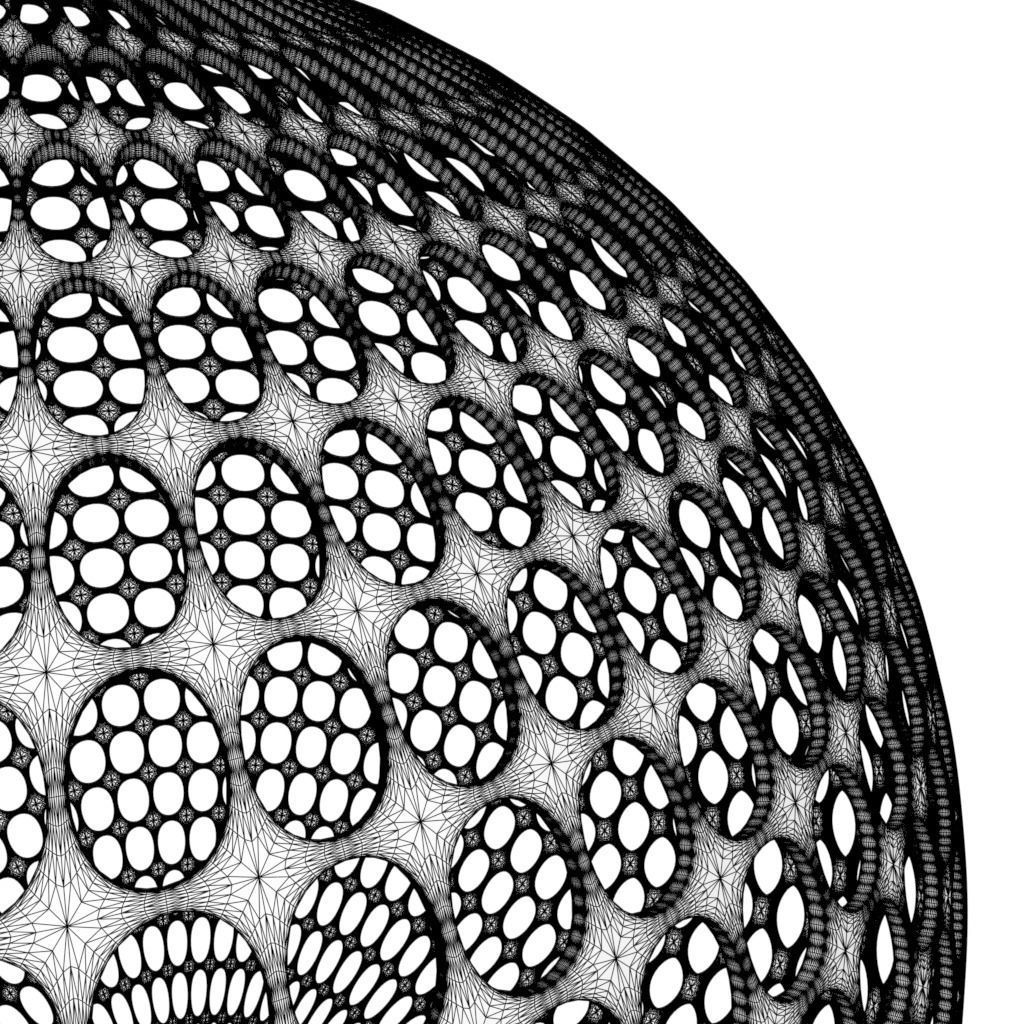 Abstract Geometric Sphere 3D model | CGTrader