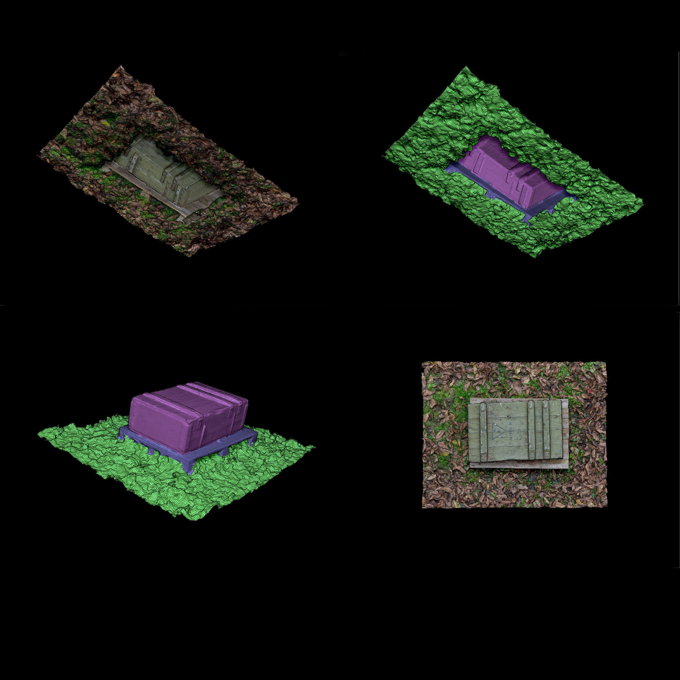 3D model Military box scan VR / AR / low-poly | CGTrader