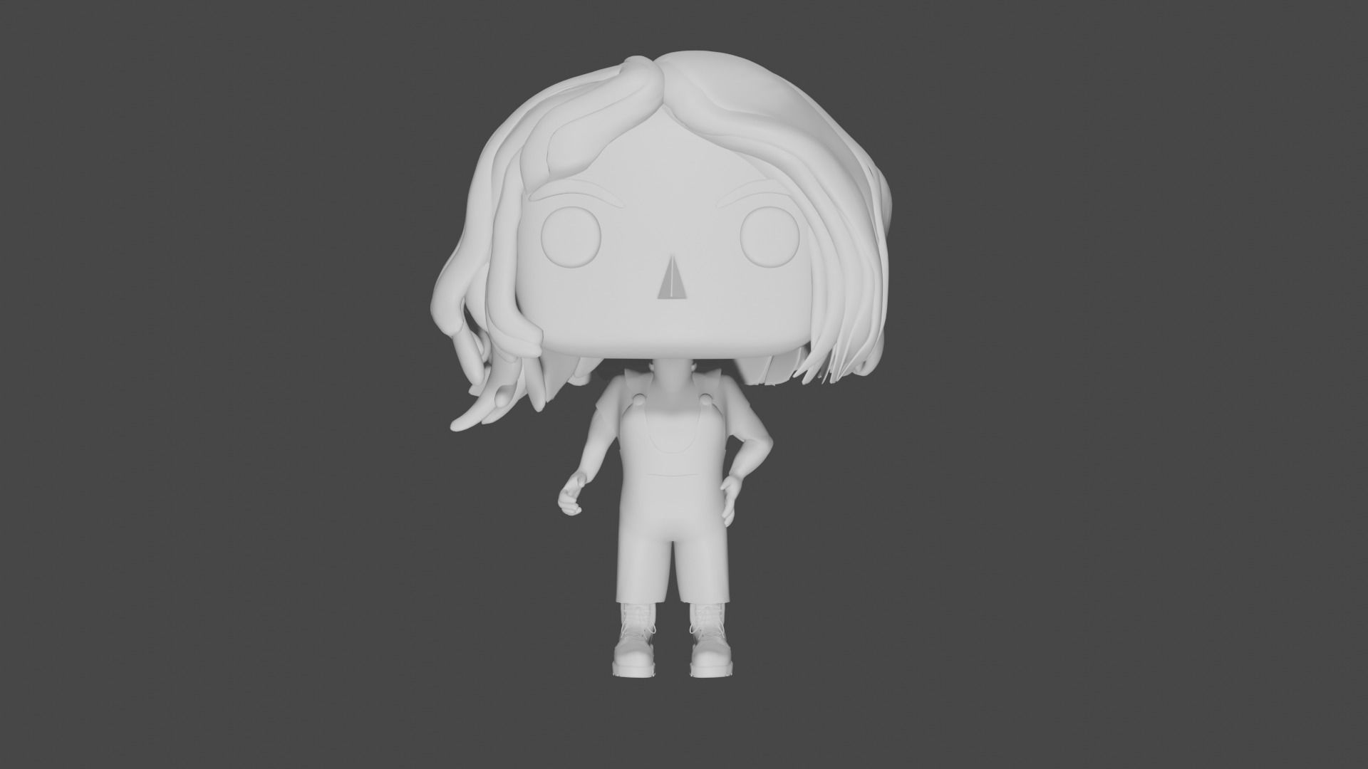 Funko Pop Female 3D model | CGTrader