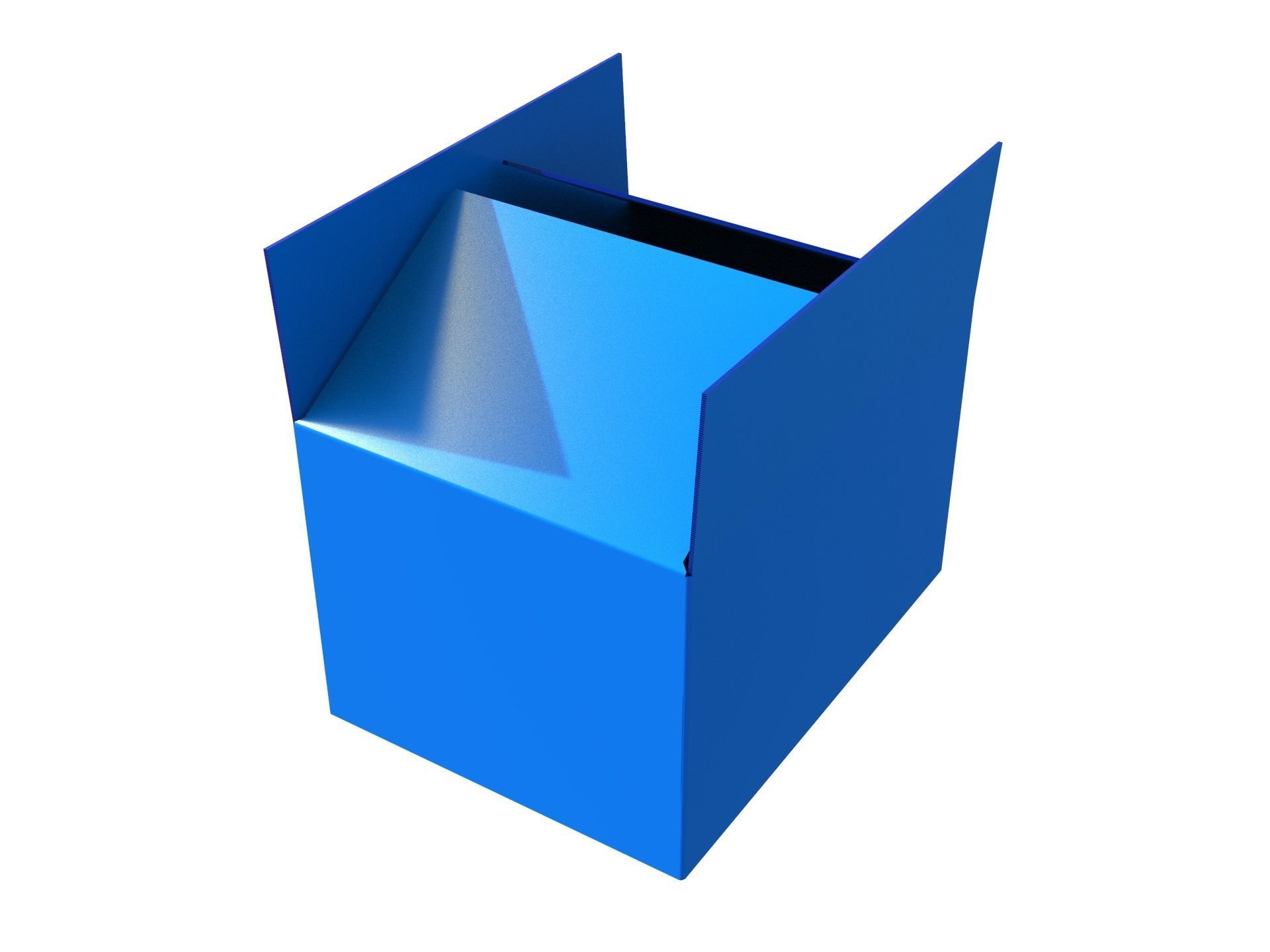 PP Box and Kraft Paper Box 3D model | CGTrader
