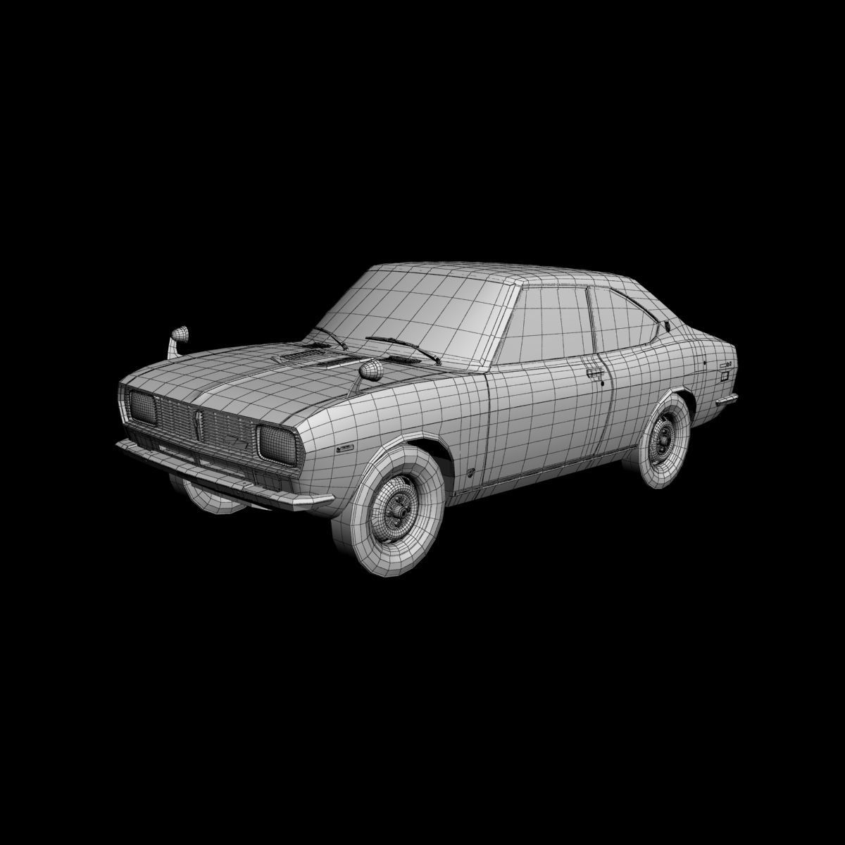 Mazda RX2 Coupe 3D model | CGTrader