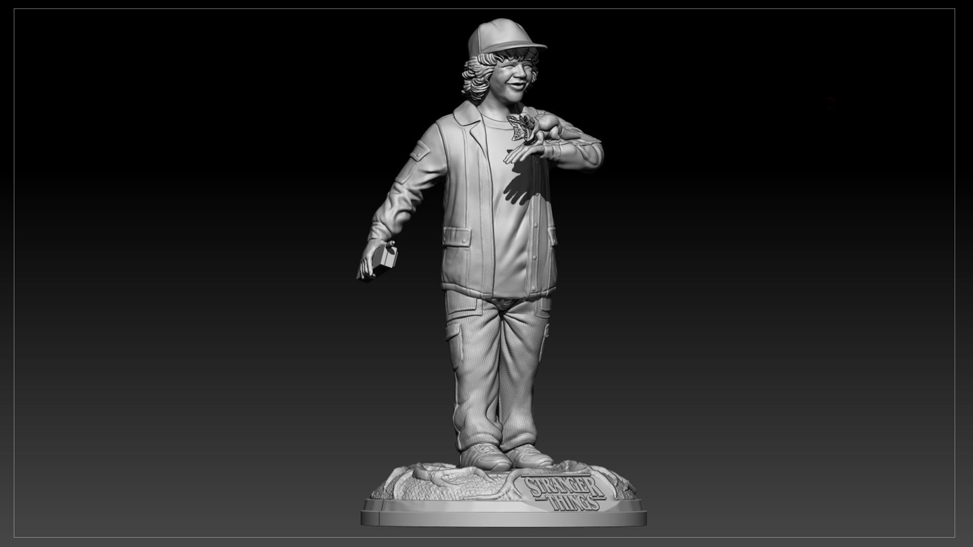 STRANGER THINGS DUSTIN 3D PRINT MODEL SABIOPRODS 3D model 3D printable ...