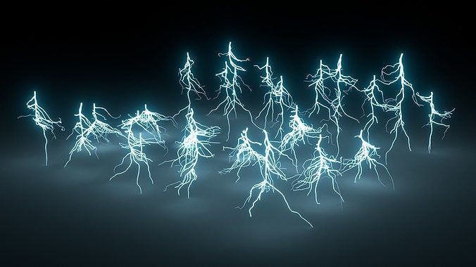 Lightning Pack v1 3D model | CGTrader