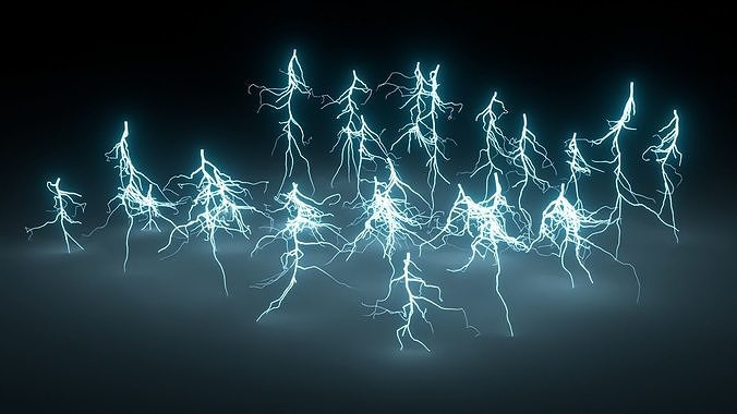 Lightning Pack v15 3D model | CGTrader