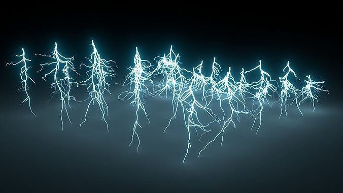 Lightning Pack v26 3D model | CGTrader