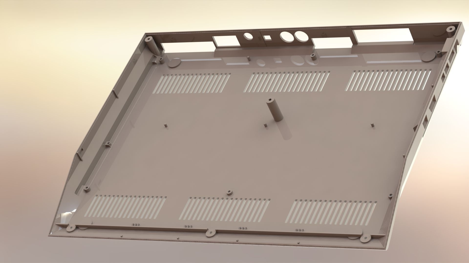 Commodore 128 enclosure 3d print model 3D model 3D printable | CGTrader