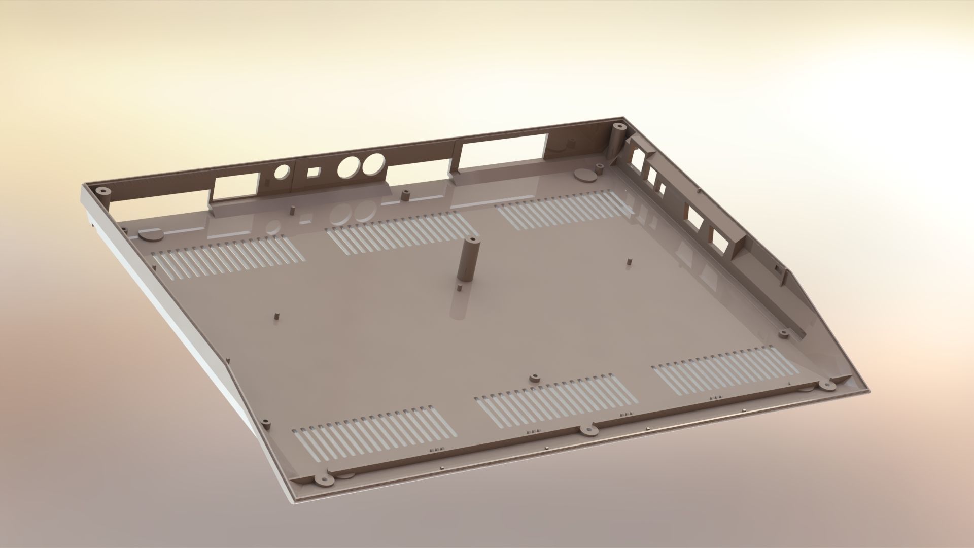 Commodore 128 enclosure 3d print model 3D model 3D printable | CGTrader