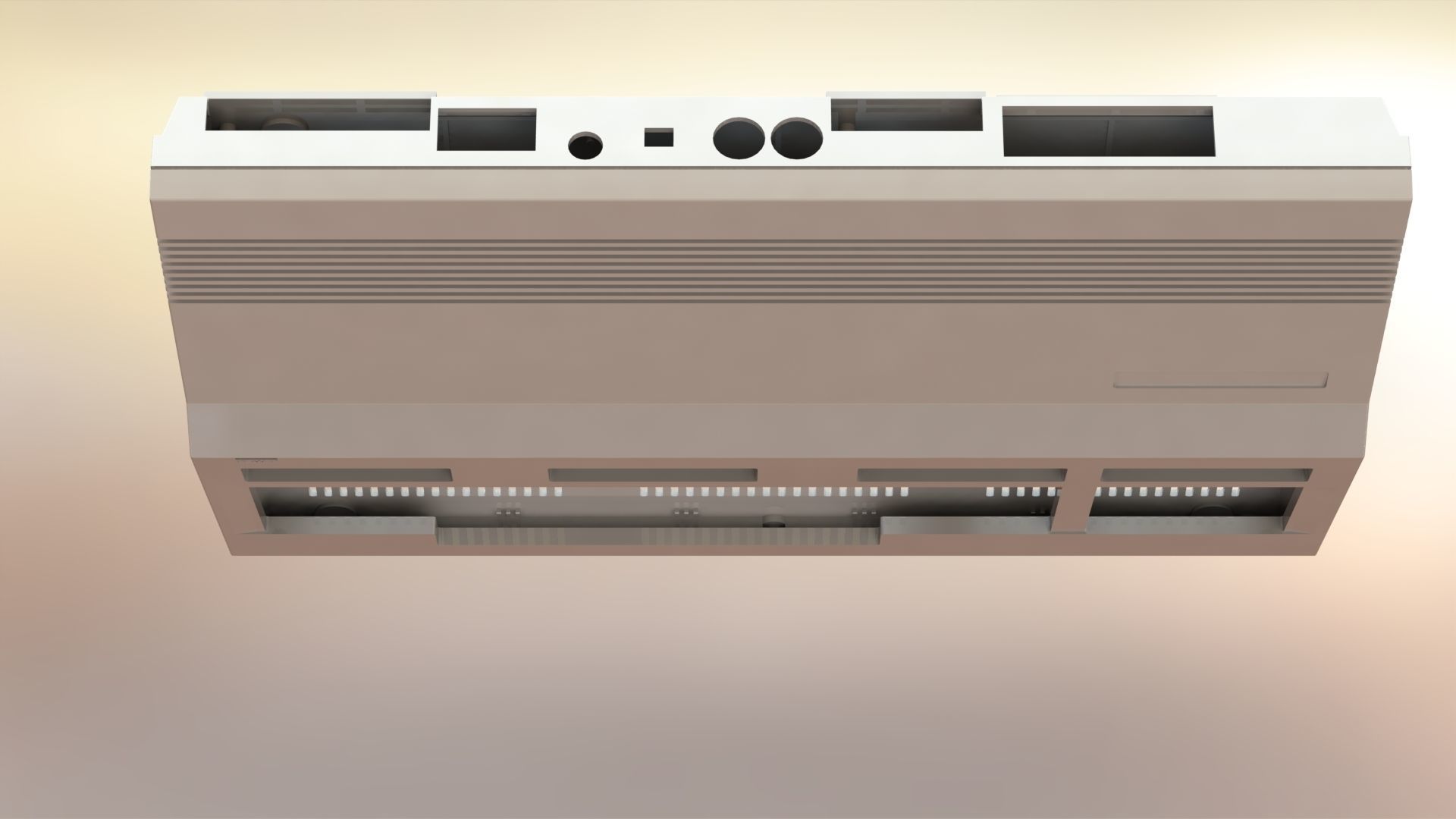 Commodore 128 enclosure 3d print model 3D model 3D printable | CGTrader