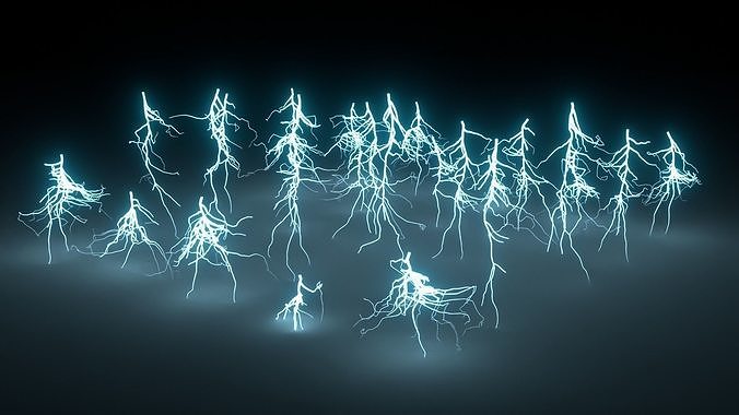 Lightning Pack v39 3D model | CGTrader