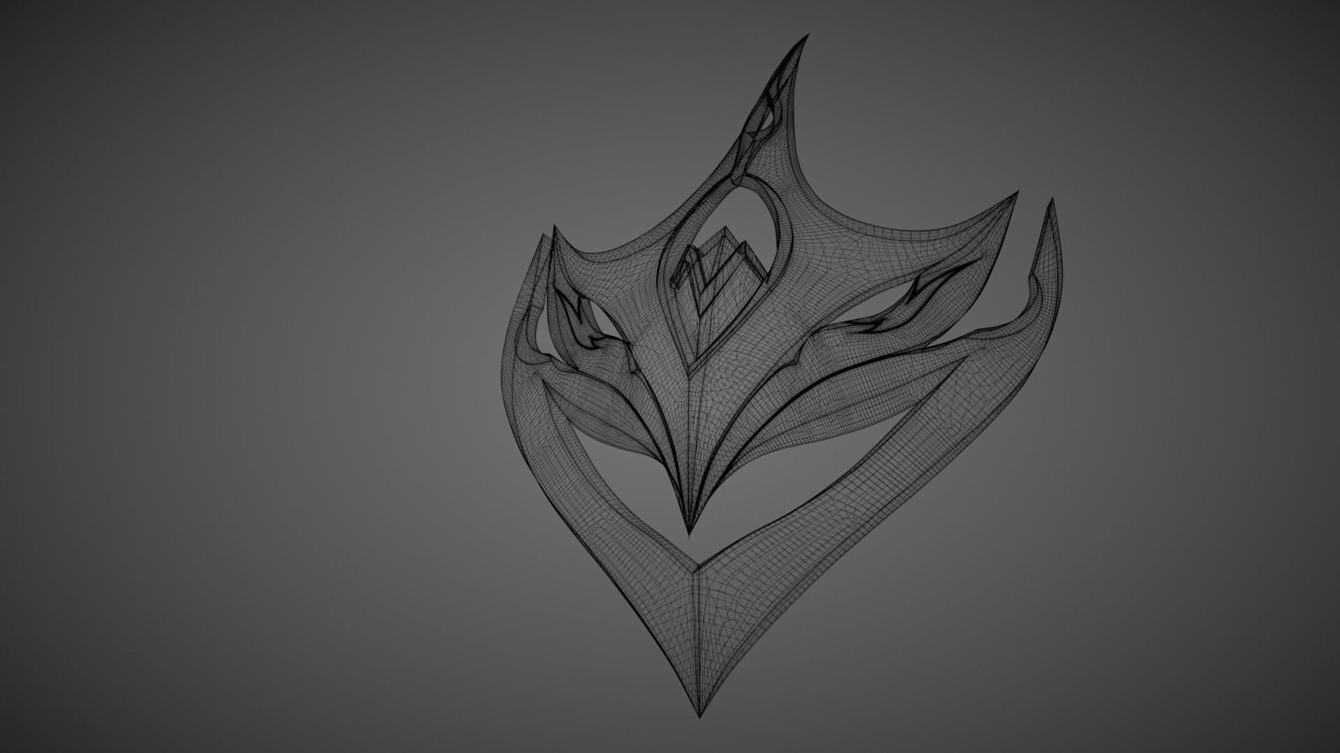 Genshin Impact Tartaglia Childe s Mask 3D Print 3D model 3D printable ...