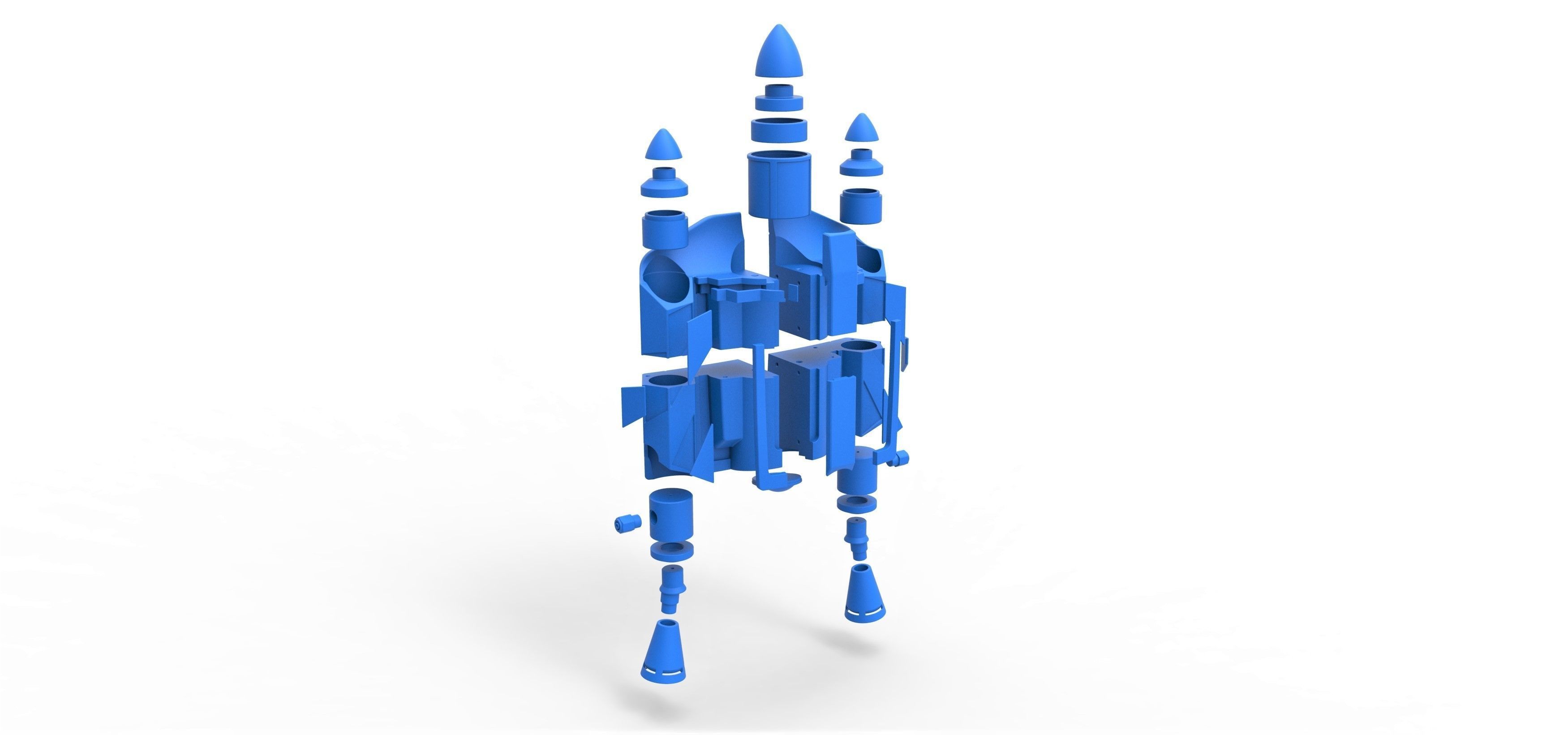 Jango Fett Jetpack from Star Wars Attack of the Clones 2002 3D model 3D ...