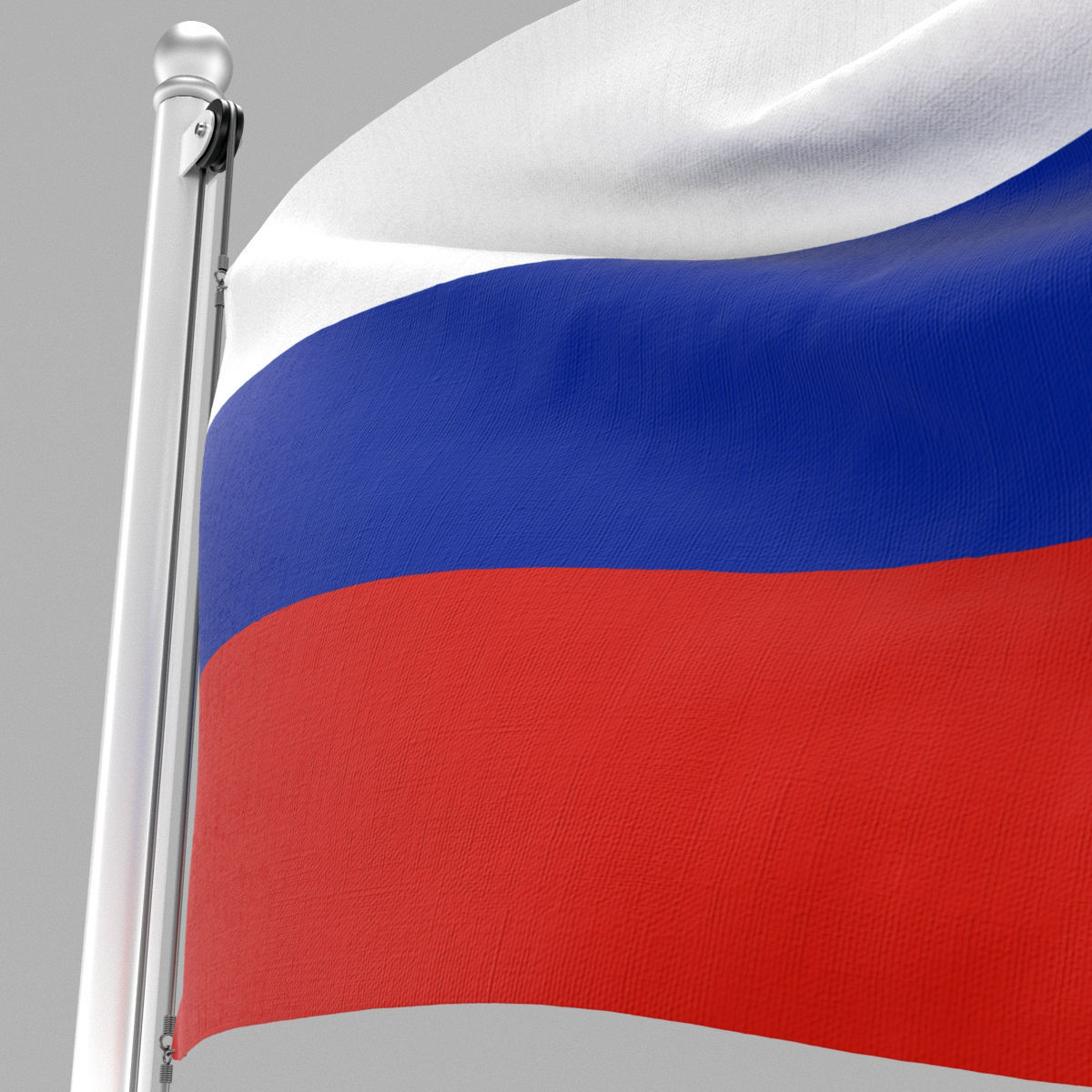 Flag of Russia 3D model | CGTrader