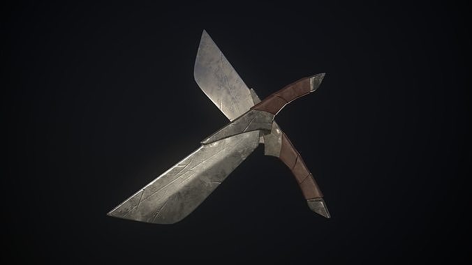 3D model Blades VR / AR / low-poly | CGTrader