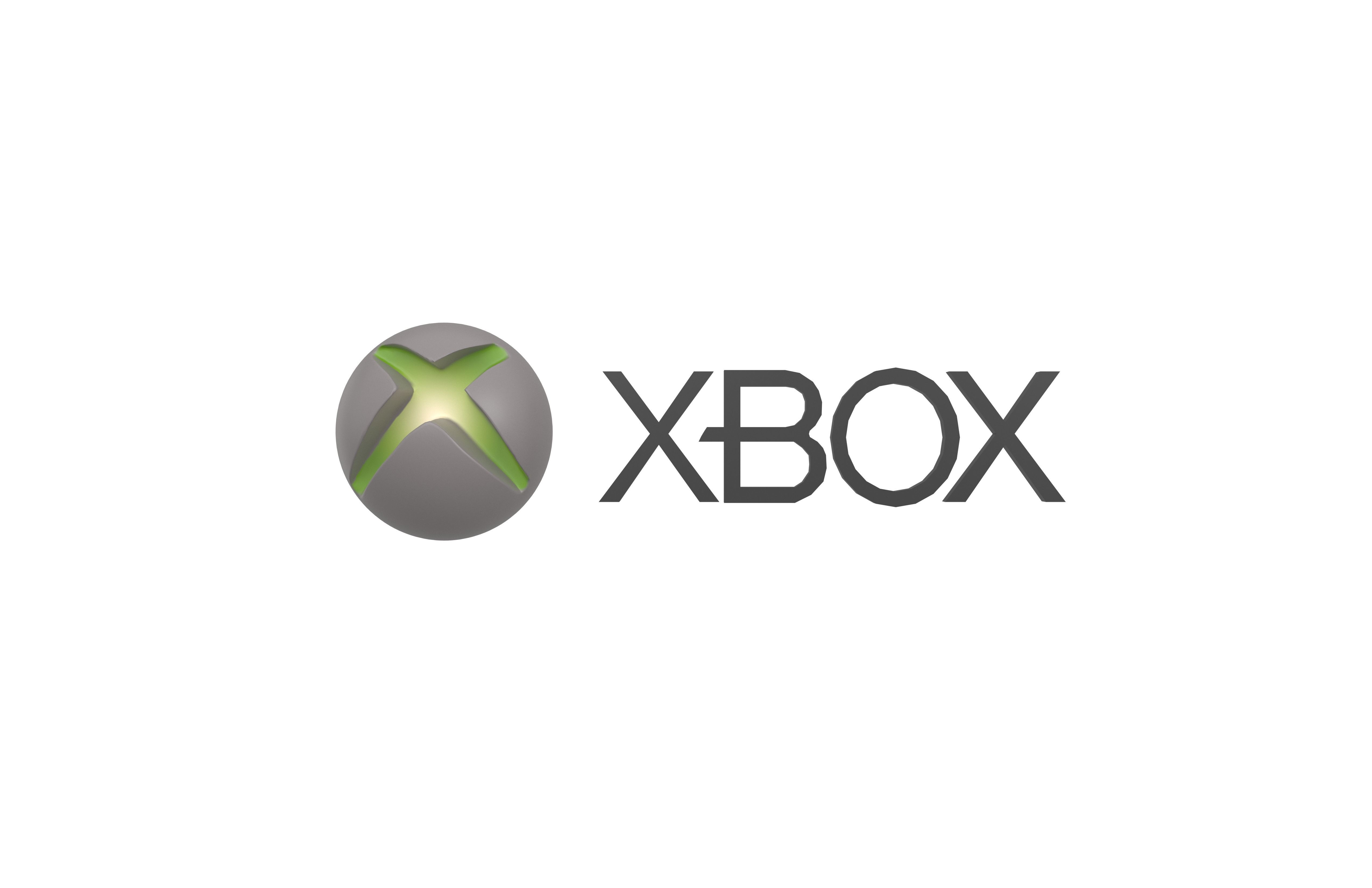 Xbox 2005 Logo v1 002 free VR / AR / low-poly 3D model | CGTrader