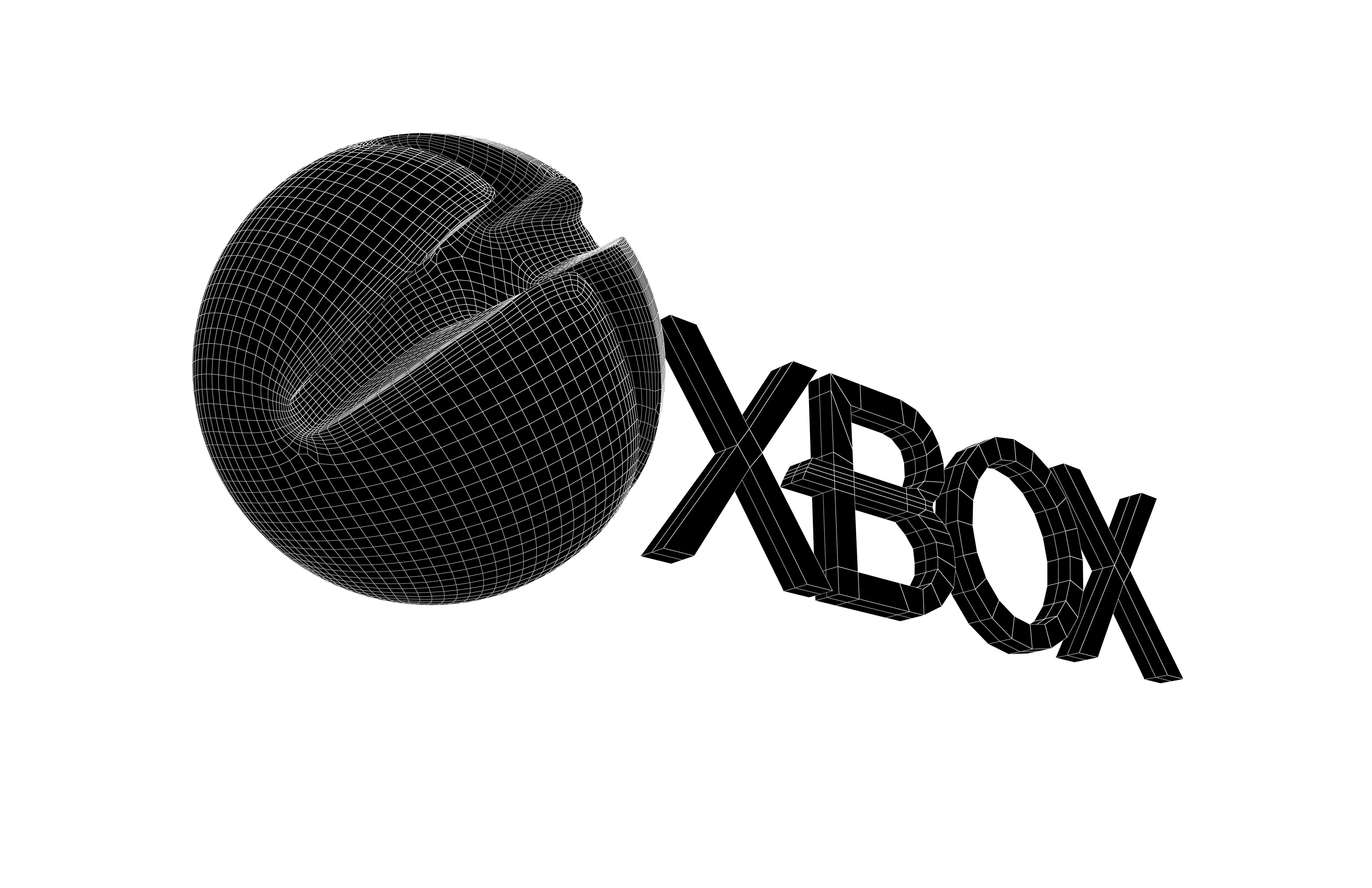 Xbox 2013 Logo v1 004 free VR / AR / low-poly 3D model | CGTrader