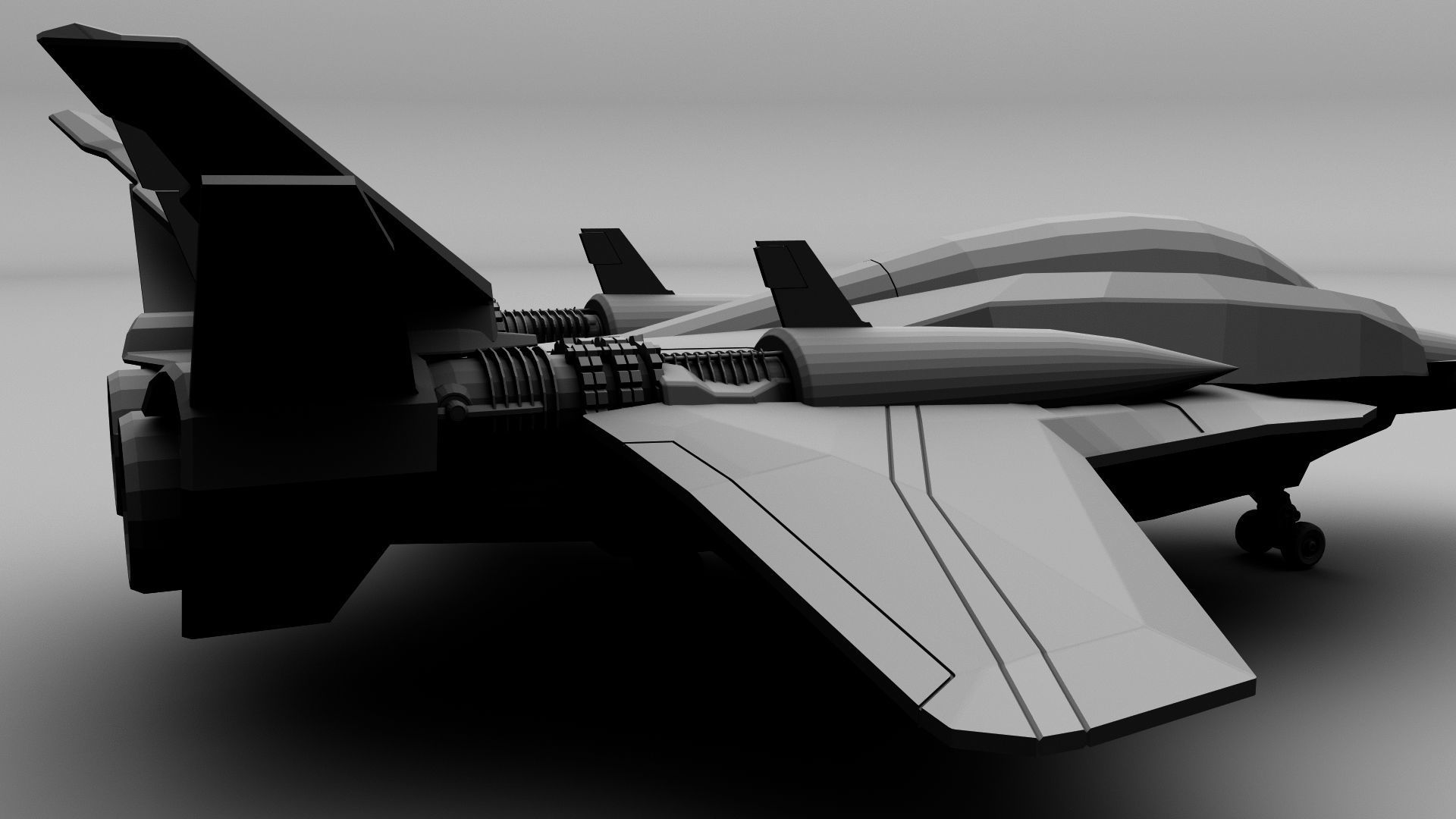 FX-100 Jet free 3D model | CGTrader