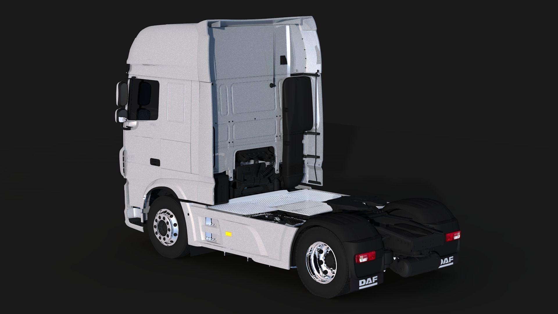 2018 DAF 106 XF EURO 6 4X2 3D model | CGTrader