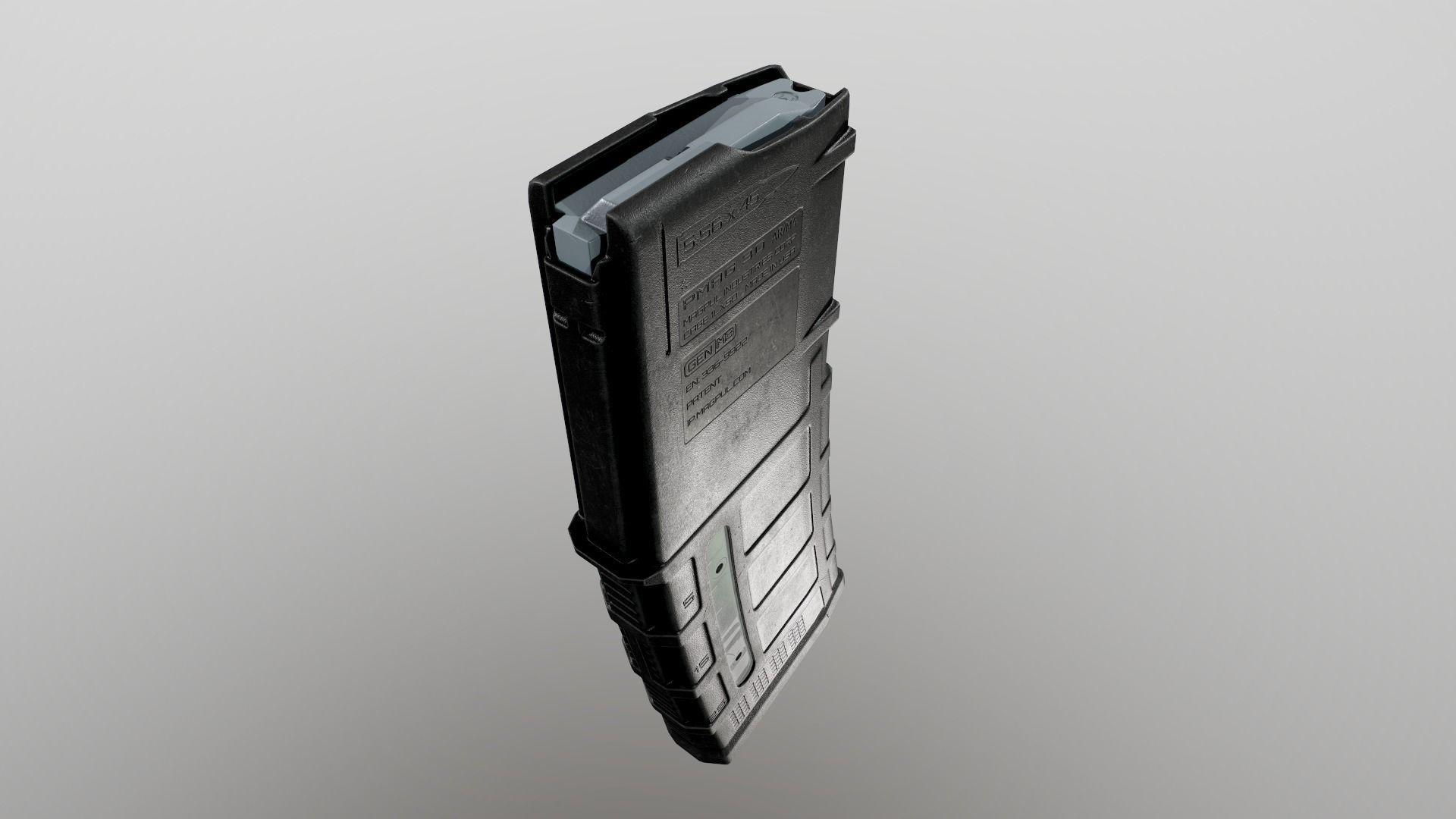 Magpul PMAG 30 AR Gen 3 Window Magazine free VR / AR / low-poly 3D ...