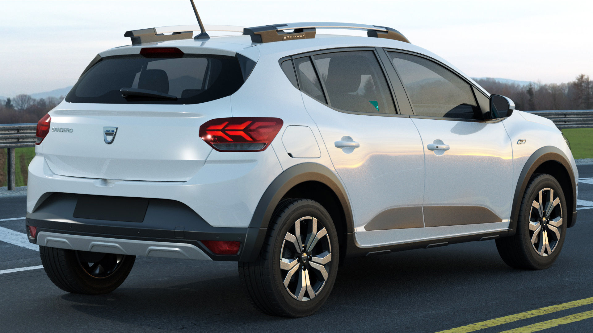 Dacia Sandero Stepway 2021 3D model | CGTrader