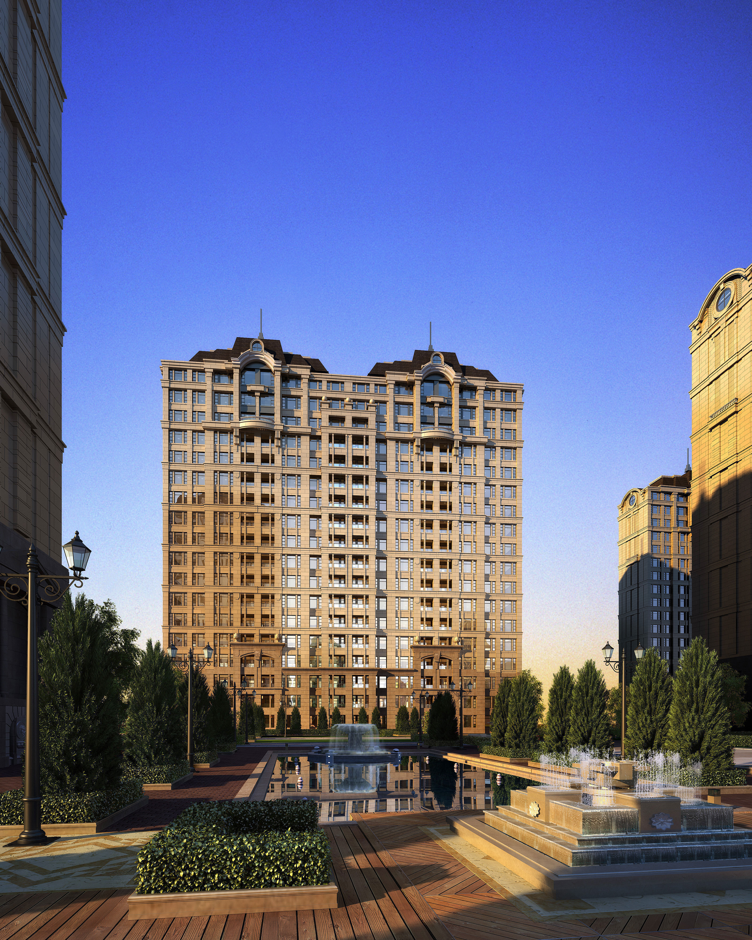 Realistic City Tall Structures 3D Model MAX | CGTrader.com