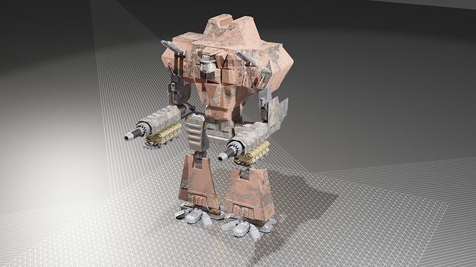 Fallen Titan 3D model | CGTrader