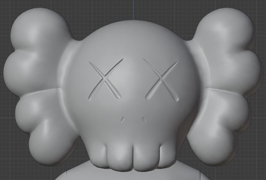 KAWS Companion 3D model 3D printable | CGTrader