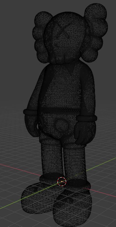 KAWS Companion 3D model 3D printable | CGTrader