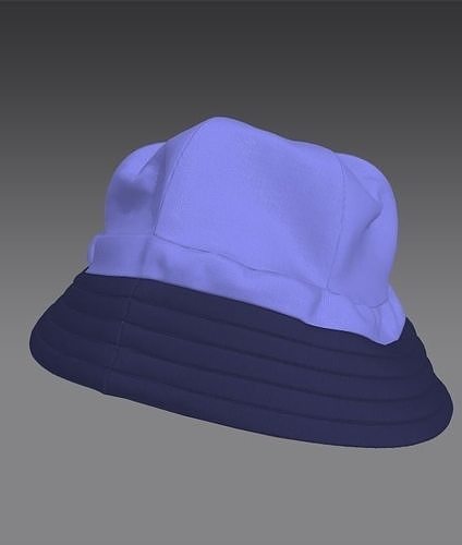 BUCKET HAT 3D model | CGTrader