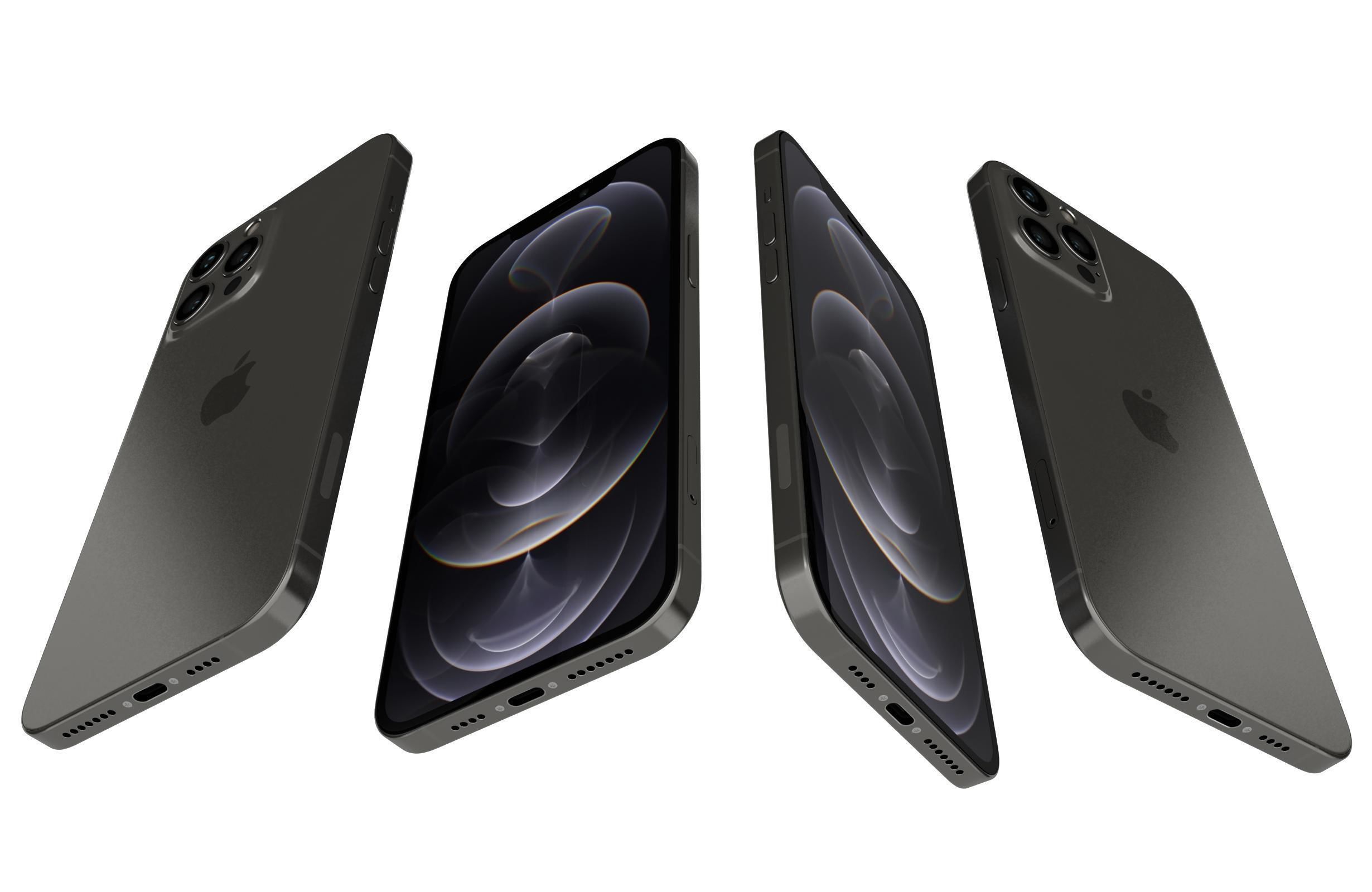 Apple iPhone 12 Pro Max All Colors 3D model | CGTrader