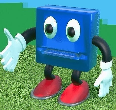 Rectangle Man free 3D model | CGTrader