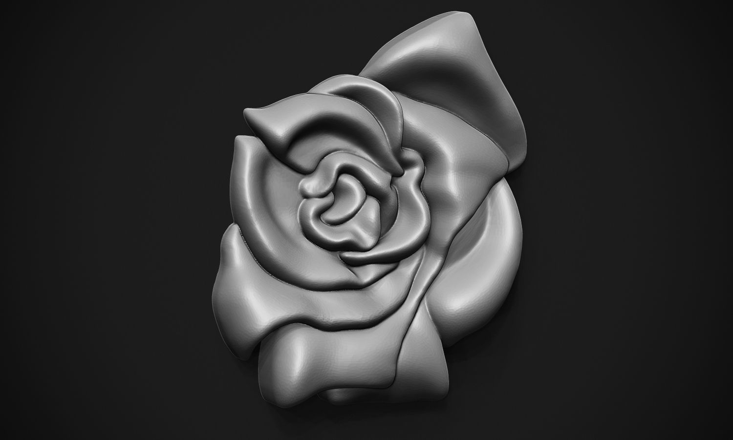 Rose head 3D model 3D printable | CGTrader