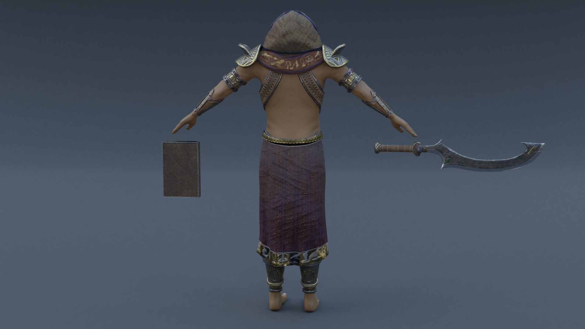 3D model God Horus VR / AR / low-poly | CGTrader
