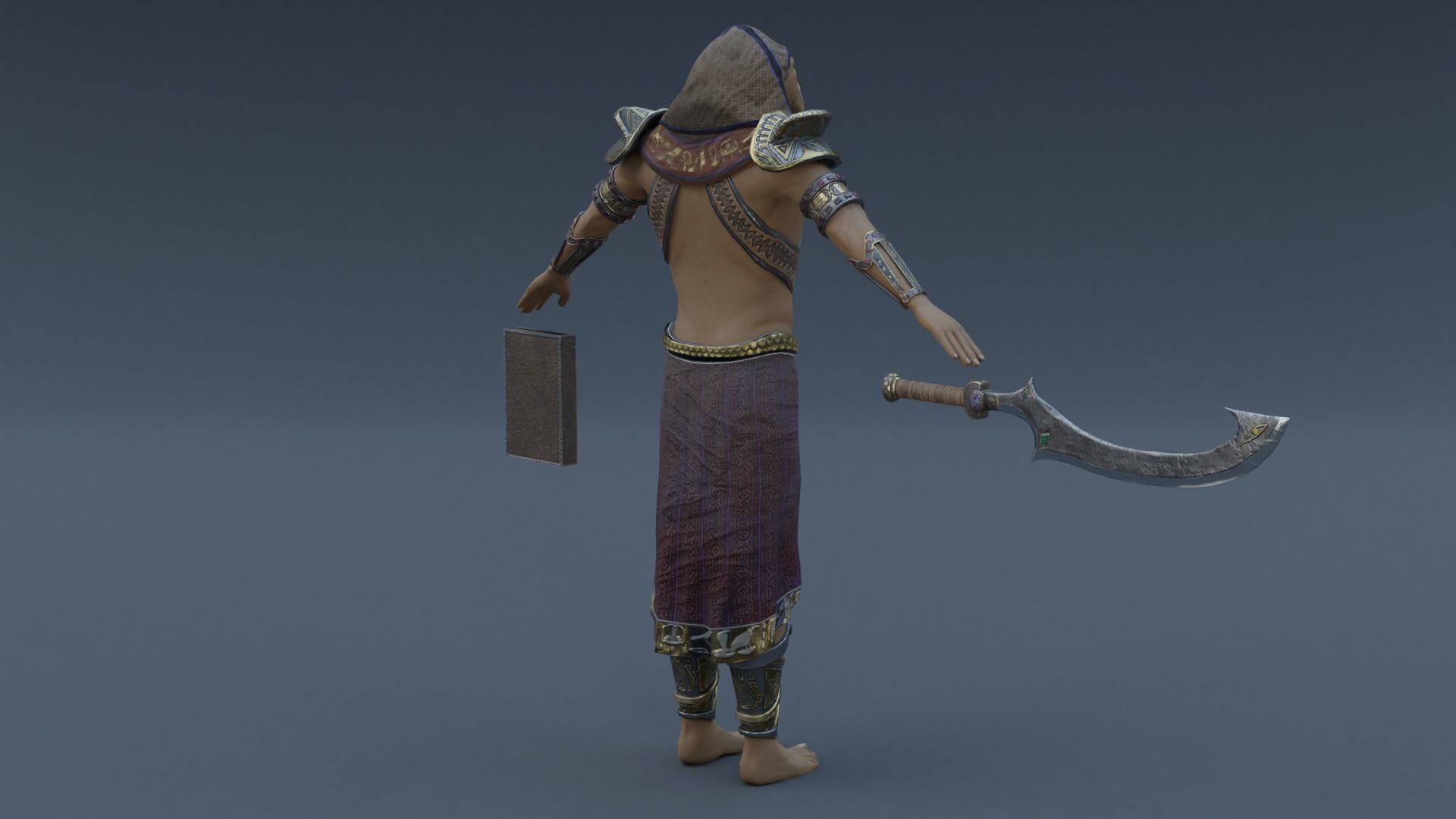 3D model God Horus VR / AR / low-poly | CGTrader